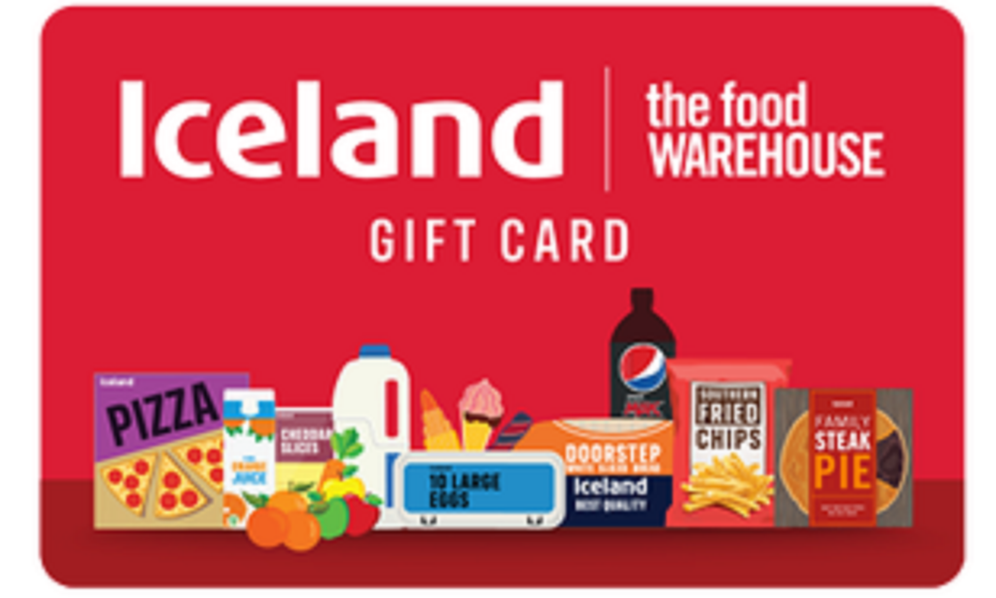 Iceland E-gift - High Street Savers Club