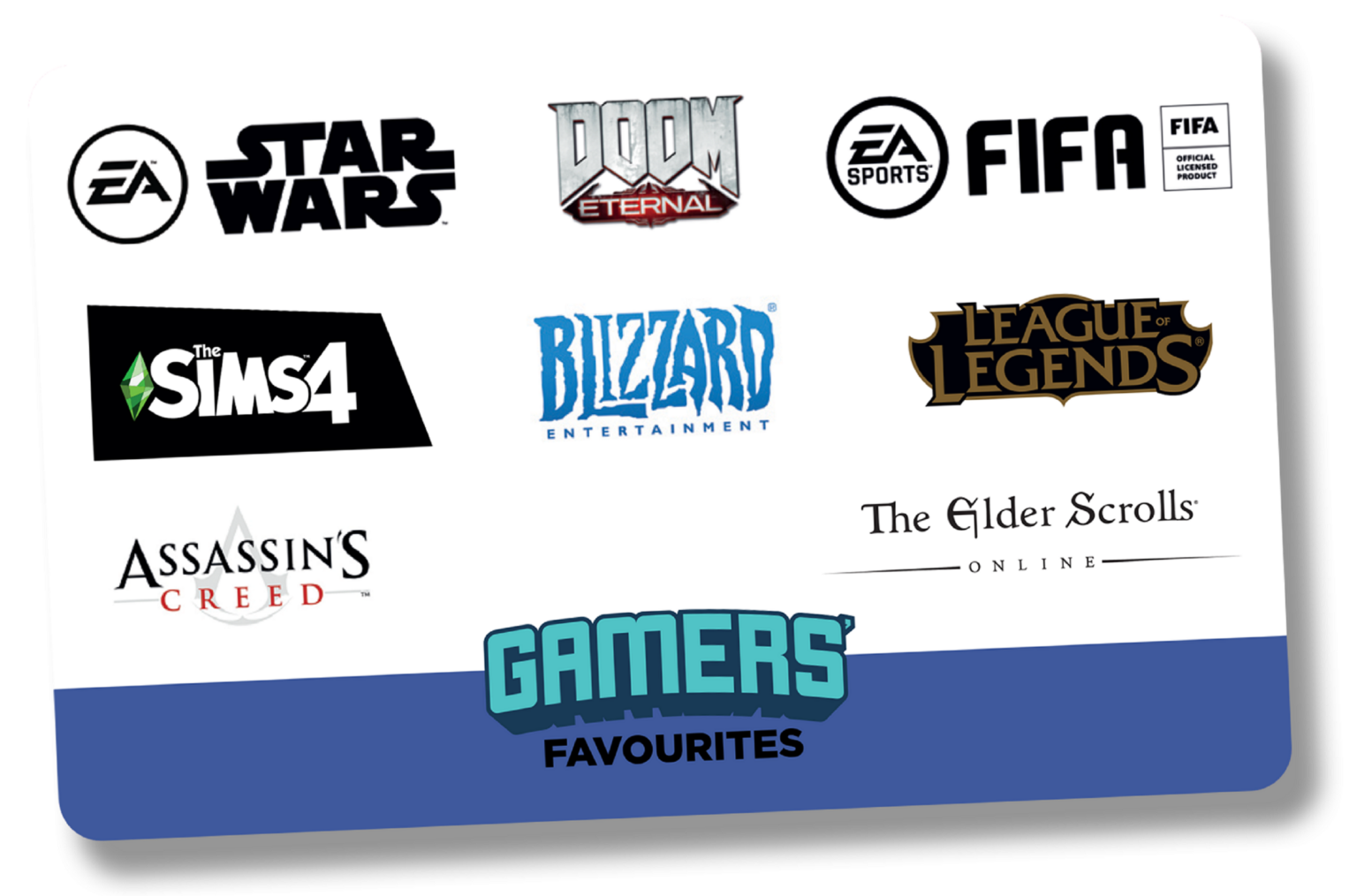 Gamers Favourites Gift Card - High Street Savers Club