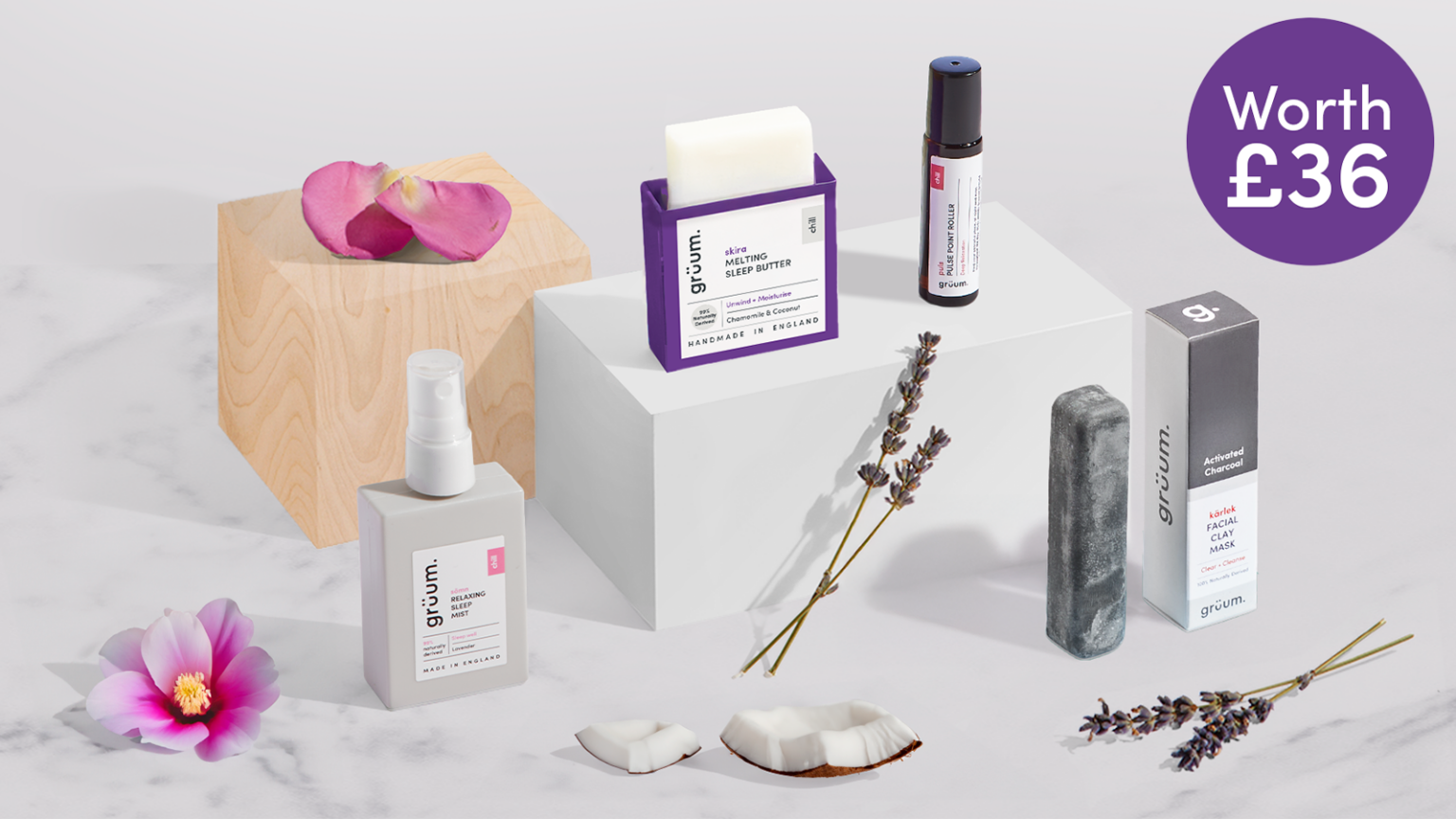 gruum- sleep & wellness set - High Street Savers Club
